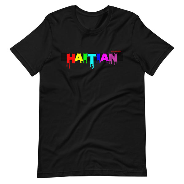 "Haitian" Drip T-Shirt - Haitian T-Shirt - Klozahnas