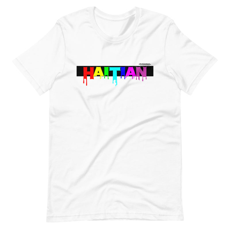 "Haitian" Drip T-Shirt - Haitian T-Shirt - Klozahnas